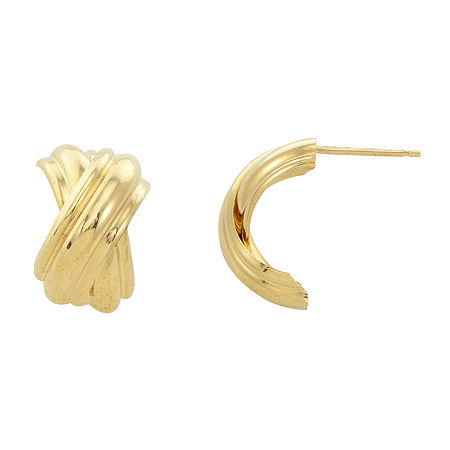 Click here for 14K Gold 20.3mm Stud Earrings  One Size prices