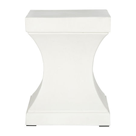 Click here for Almer Outdoor Accent Table - Ivory prices