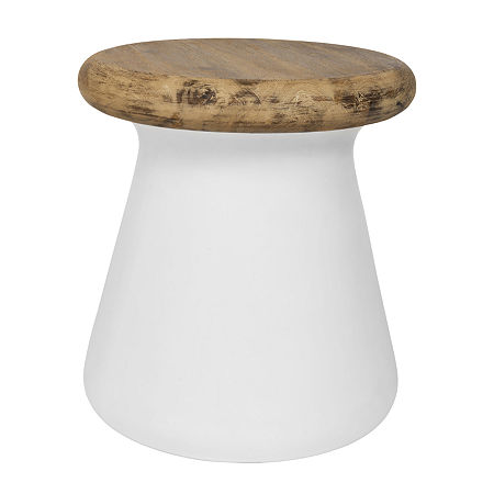 Click here for Morlie Outdoor Accent Table - Ivory prices