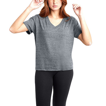Click here for Champion Womens V Neck Short Sleeve Active T-Shirt... prices