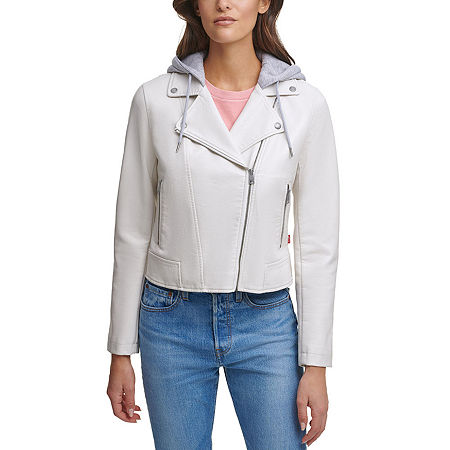 Click here for Levis Womens Faux Leather Hooded Water Resistant M... prices