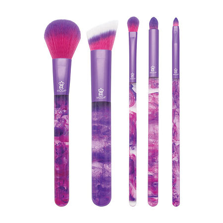Click here for MODA Purple Smoke Show Face Brush 5p Set  One Size... prices