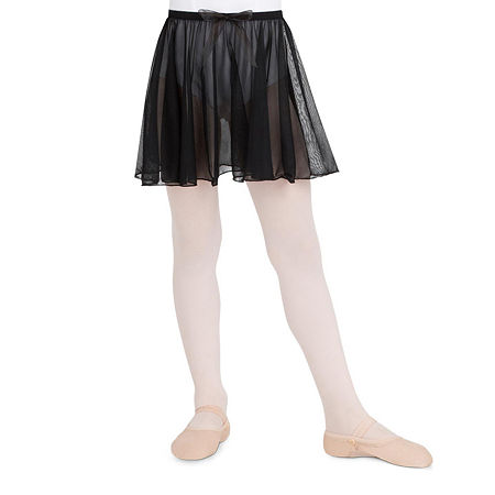 Click here for Capezio Girls Pull On Circular Skirt - Black prices