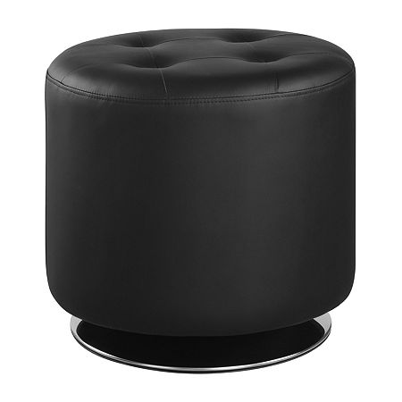 Click here for Tufted Ottoman  One Size  Black prices