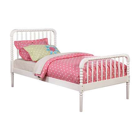 Click here for Jones Rectangle Bed  One Size  White prices