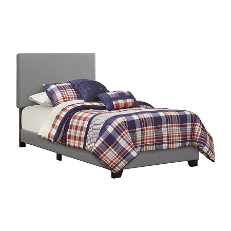 Click here for Dorian Rectangular Bed  One Size  Gray prices