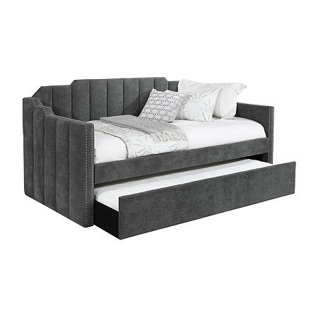 Click here for Kingston Kids Daybed With Trundle  One Size  Gray prices