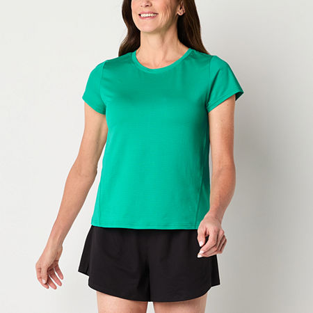 Click here for Xersion Womens Mesh Crew Neck Short Sleeve T-Shirt... prices