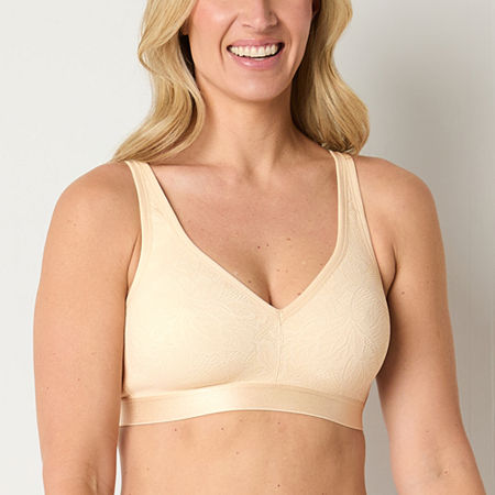 Click here for Ambrielle Cotton Unlined Wirefree Lace Bra  C  Bei... prices