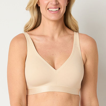 Click here for Ambrielle Cotton Tailored Unlined Wirefree Bra  D... prices