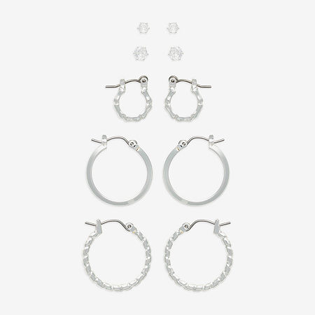 Click here for Mixit Womens Cubic Zirconia Hypoallergenic 5 Pair... prices