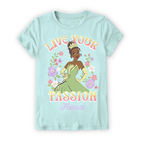 Click here for Little & Big Kid Girls Crew Neck Short Sleeve Regu... prices