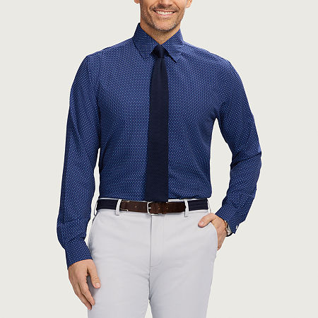 Click here for IZOD Traveler Mens Slim Fit Easy Care Wrinkle Free... prices