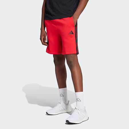 Click here for adidas Mens Essential Three Stripes Fleece Shorts... prices