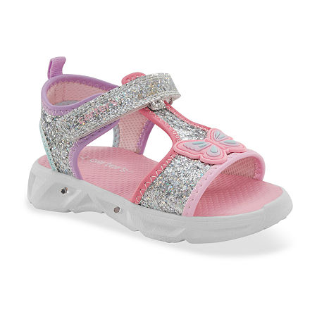 Click here for Carters Toddler Girls Jani Flat Sandals  12 Medium... prices