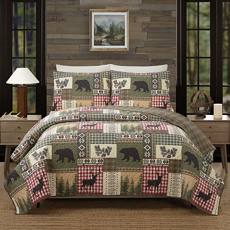 Click here for Modern Heirloom Dorset Reversible Quilt Set  One S... prices