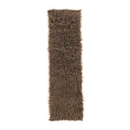 Click here for Linon Flokati Natural Runner - 2 x 8 prices