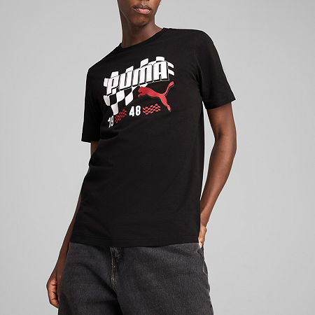 Click here for PUMA Mens Crew Neck Short Sleeve Regular Fit Graph... prices