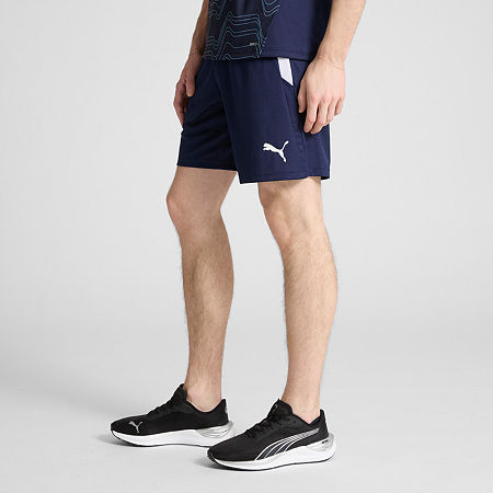 Click here for PUMA Mens 10 Mid Rise Running Short  Medium  Blue prices