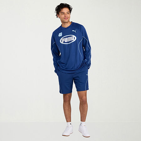 Click here for PUMA Mens 8 Workout Shorts  Large  Blue prices