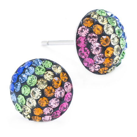 Click here for Silver Treasures Multi Color Crystal Sterling Silv... prices