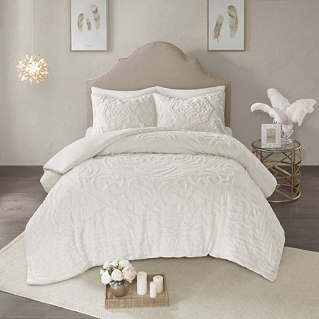 Click here for Madison Park Laetitia Medallion 3-Pc. Duvet Cover... prices