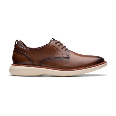 Clarks Mens Brantin Plain Oxford Shoes - JCPenney