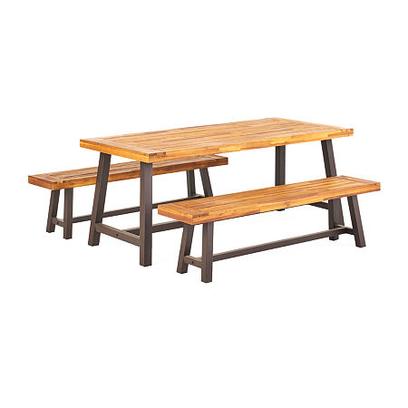 Click here for Carlisle 3-pc. Rectangular Dining Set  One Size  B... prices