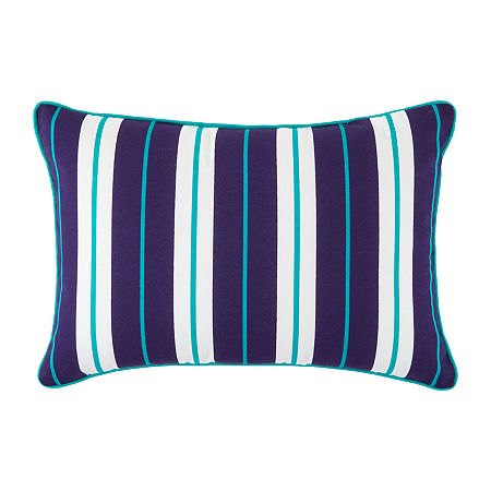 Click here for Turquoise Sun Ink Stripe Self Cording Rectangular... prices