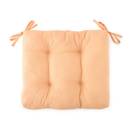 Click here for Turquoise Sun Solid Peach Fuzz Patio Seat Cushion... prices