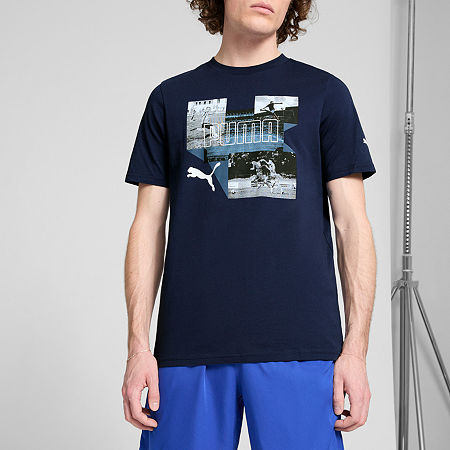 Click here for PUMA Mens Crew Neck Short Sleeve Regular Fit Graph... prices
