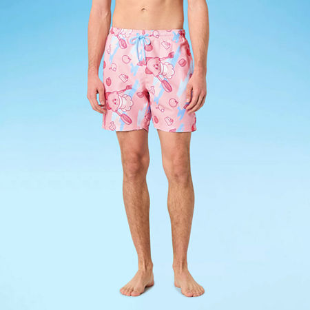 Click here for Mens Kirby Swim Trunks  Medium  Pink prices