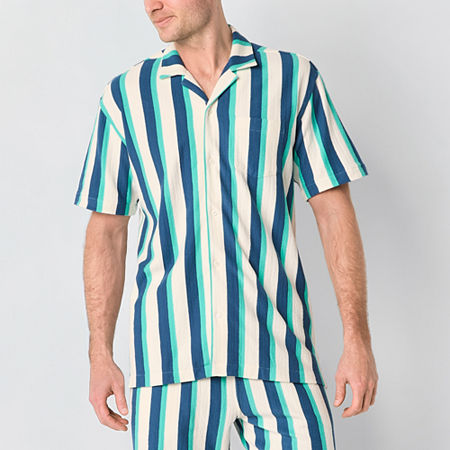 Click here for St. Johns Bay French Terry Mens Short Sleeve Camp... prices