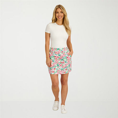 Click here for Stella Parker Womens Toile Knit Skirt Swimsuit Cov... prices