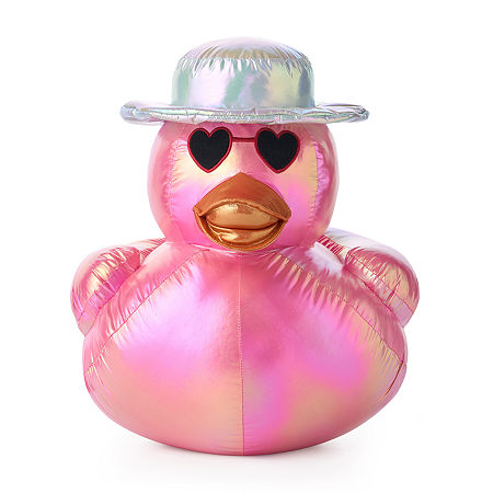Click here for Novelty Duck Throw Pillow  One Size  Pink prices