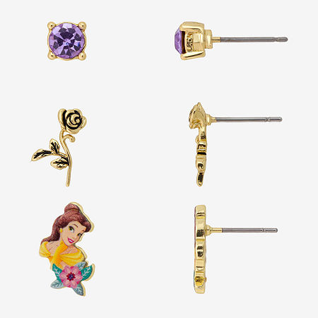 Click here for Disney Classics Womens 10K Gold Over Brass Flower... prices