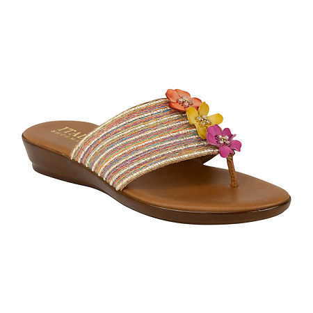 Click here for Italian Shoemakers Womens Klaire Wedge Sandals  9... prices