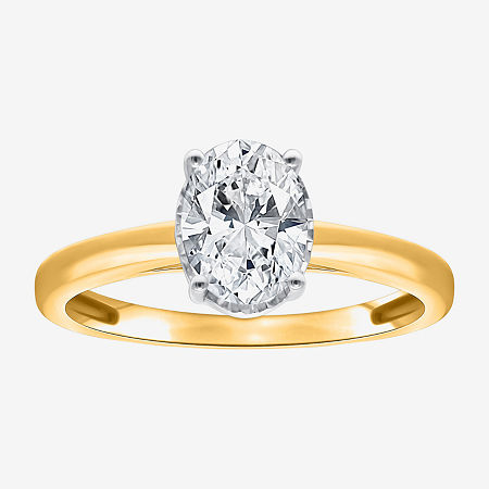 Click here for (I / Si2) Womens 1 CT. Lab Grown White Diamond Ova... prices