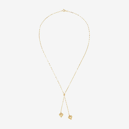 Click here for Gold Addiction Lariat Style Womens 14K Gold 18 Inc... prices