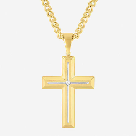Click here for Religious Jewelry Cross (H-I / I2-I3) Mens Diamond... prices