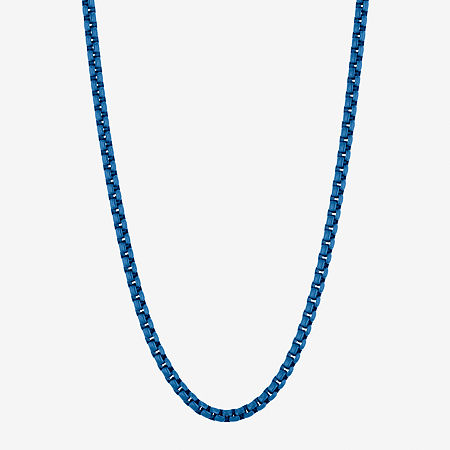 Click here for Mens Stainless Steel 22 Inch Box Chain Necklace  O... prices