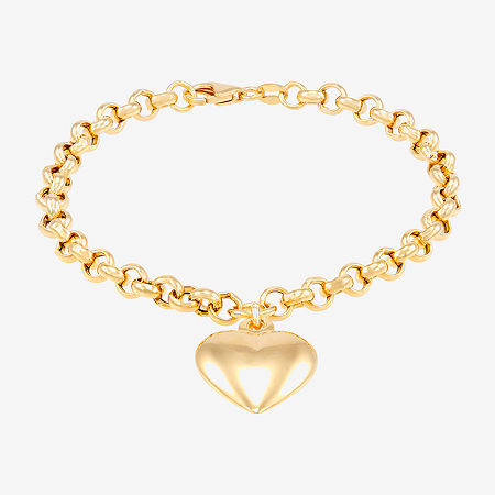 Click here for Silver Addiction Womens 14K Gold Over Silver Heart... prices