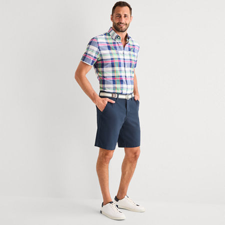 Click here for U.S. Polo Assn. Belted Flat Front Mens 9 Stretch F... prices