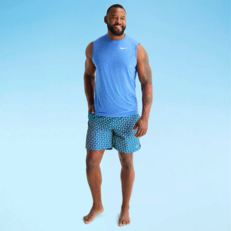 Click here for Nike Big and Tall Swim Shirt  3x-large  Blue prices