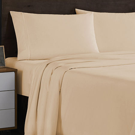 Click here for Sweet Home Collection Solid Microfiber Flannel She... prices