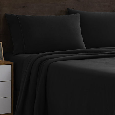 Click here for Sweet Home Collection Solid Microfiber Flannel She... prices