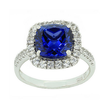 Click here for Blue & White Lab-Created Sapphire Sterling Silver... prices