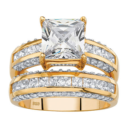 Click here for DiamonArt Womens 3 1/4 CT. T.W. White Cubic Zircon... prices