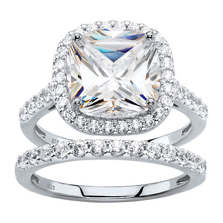 Click here for DiamonArt Womens 3 1/2 CT. T.W White Cubic Zirconi... prices