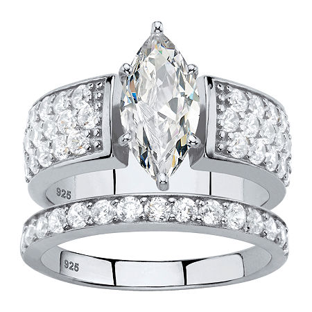 Click here for DiamonArt Womens 3 CT. T.W. White Cubic Zirconia P... prices